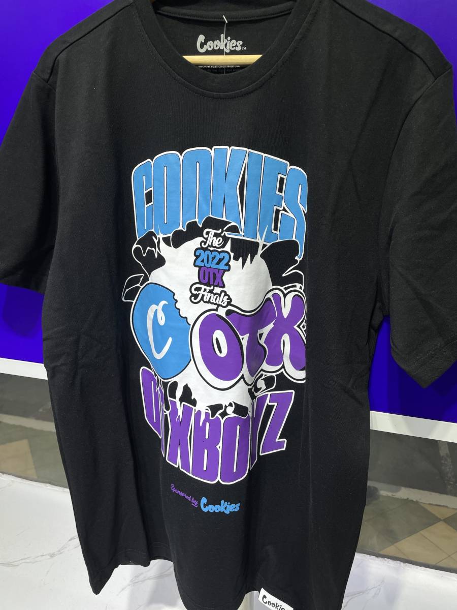 27017 - COOKIES X OTX FINALS Black Tee | Item Details - AfterMarket