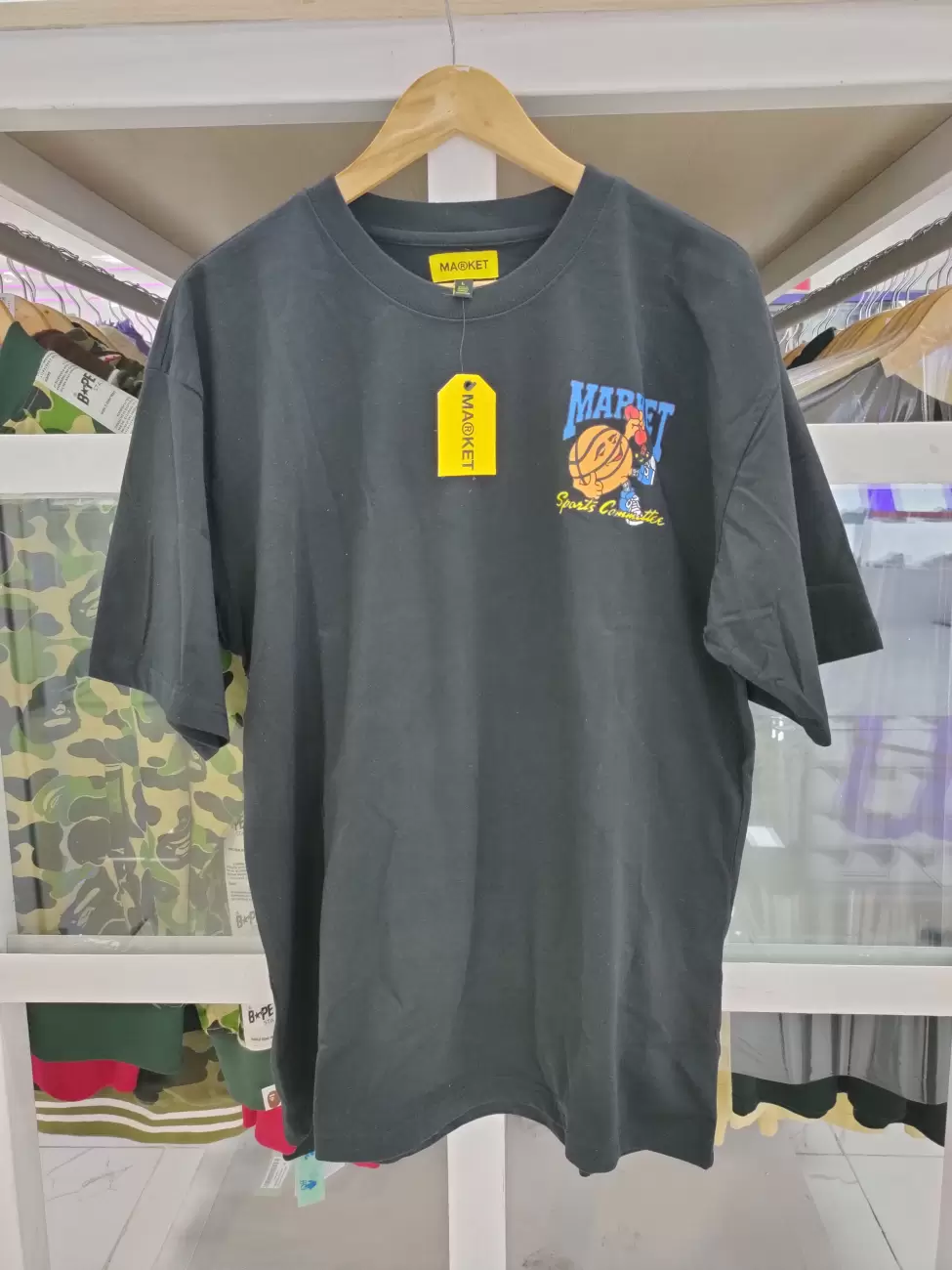 32660 - Market Sports Committee T-Shirt Black | Item Details - AfterMarket