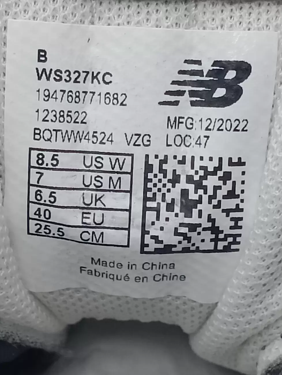 34337 - New Balance 327 Black Moonbeam (Womens) | Item Details - AfterMarket