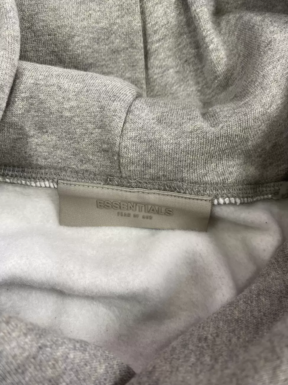 38275 - Fear Of God Essentials Ss23 Core Dark Oatmeal Hoodie | Item ...