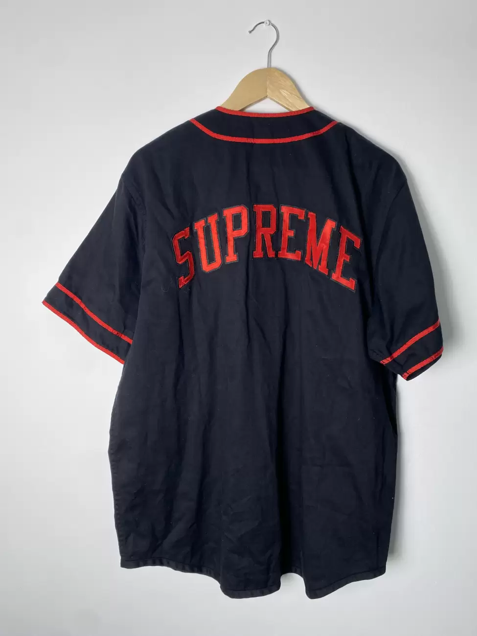 40277 - Supreme Baseball Jacket Spell Out | Item Details - AfterMarket