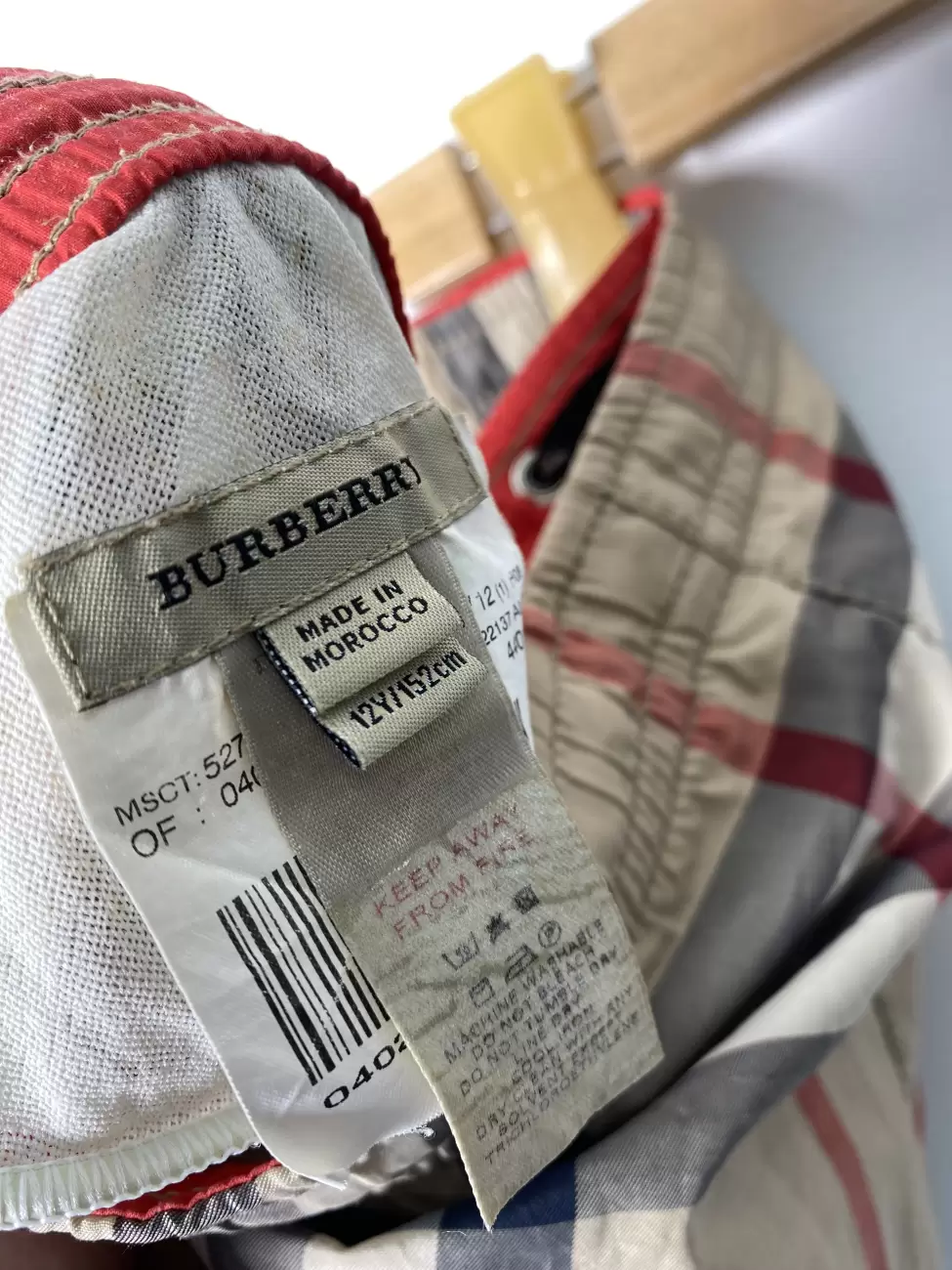 40286 - Burberry Monogram Plaid Shorts | Item Details - AfterMarket