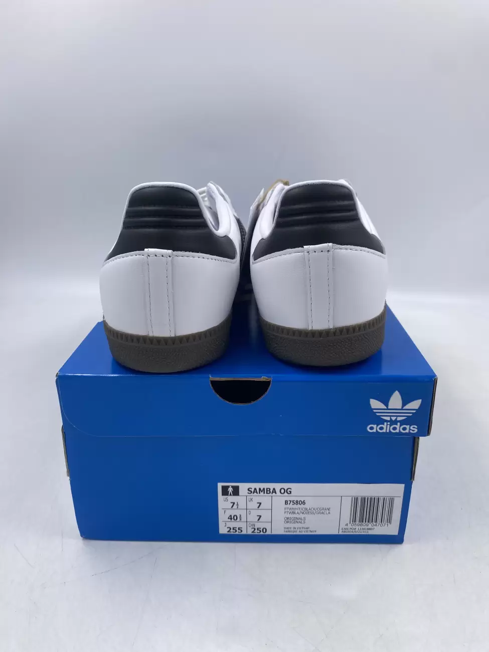 40369 - Adidas Samba OG Cloud White Core Black | Item Details - AfterMarket