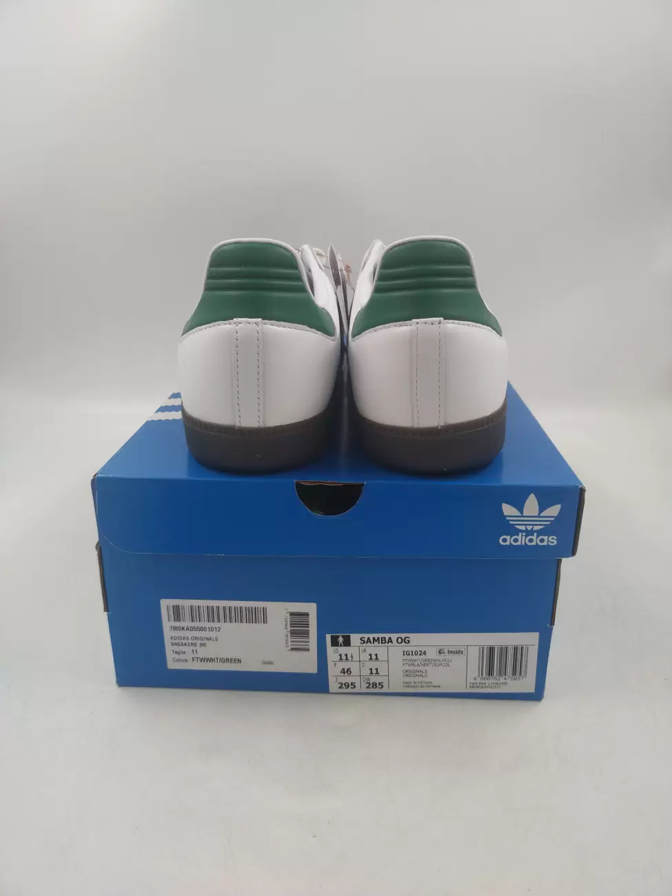 41148 - Adidas Samba OG Footwear White Green | Item Details - AfterMarket