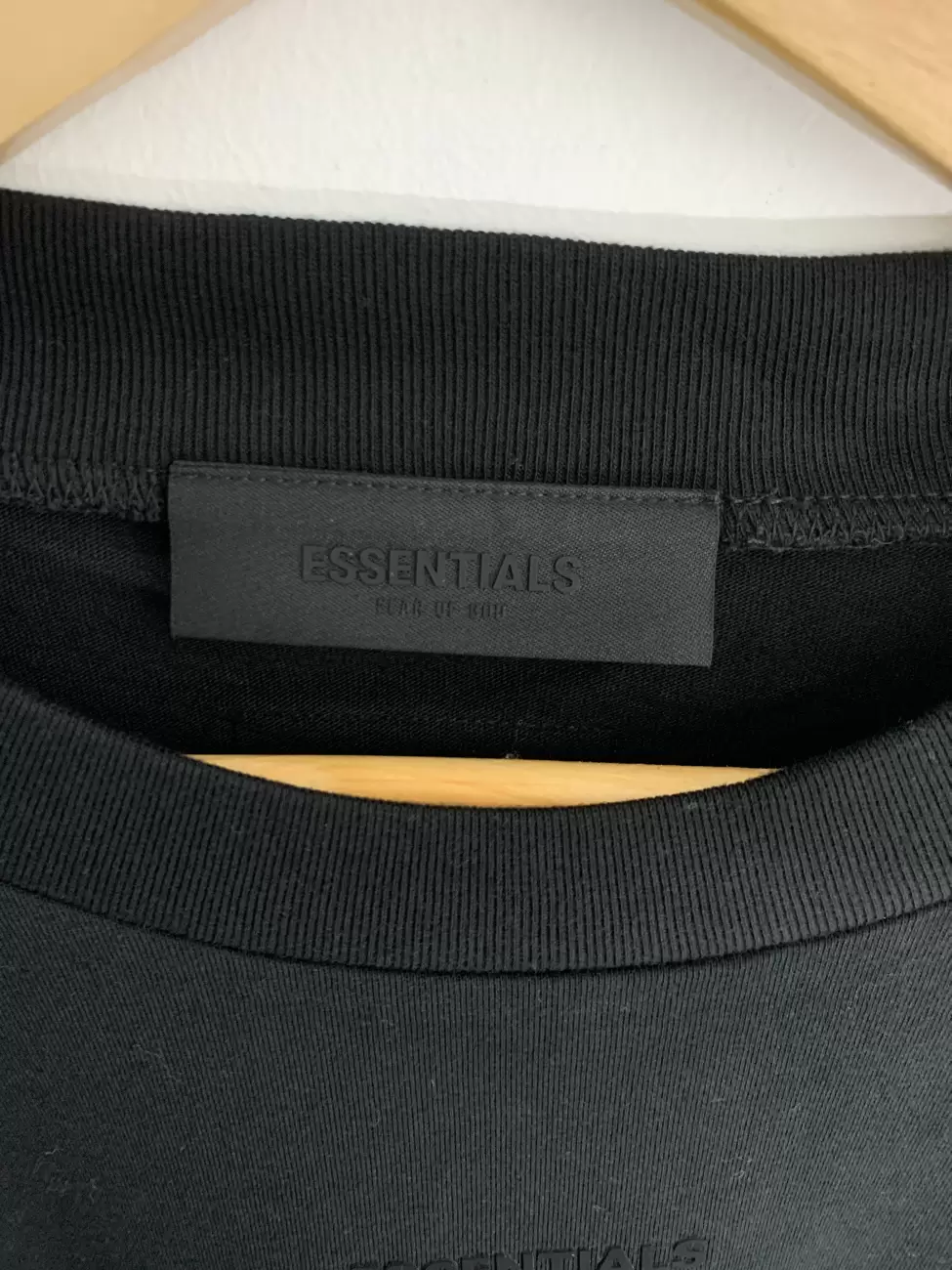 45133 - Fear Of God Essentials Ss24 Core Jet Black Tee | Item Details - AfterMarket