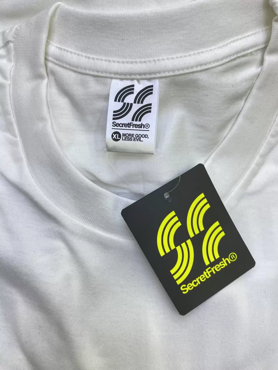 48899 - Secret Fresh Colorful Logo White Tshirt | Item Details ...