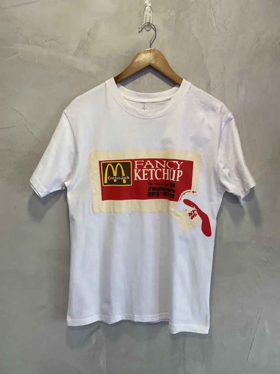 53791 - Travis Scott X Mcdo Fancy Ketchup Tee | Item Details - AfterMarket
