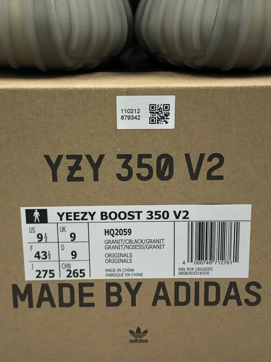 57220 - Adidas Yeezy Boost 350 V2 Granite | Item Details - AfterMarket