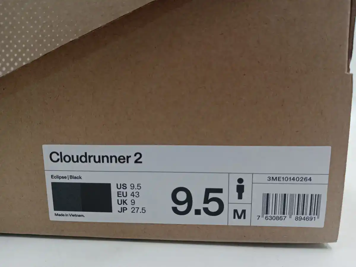 66331 - On Running Cloudrunner 2 Eclipse Black | Item Details - AfterMarket