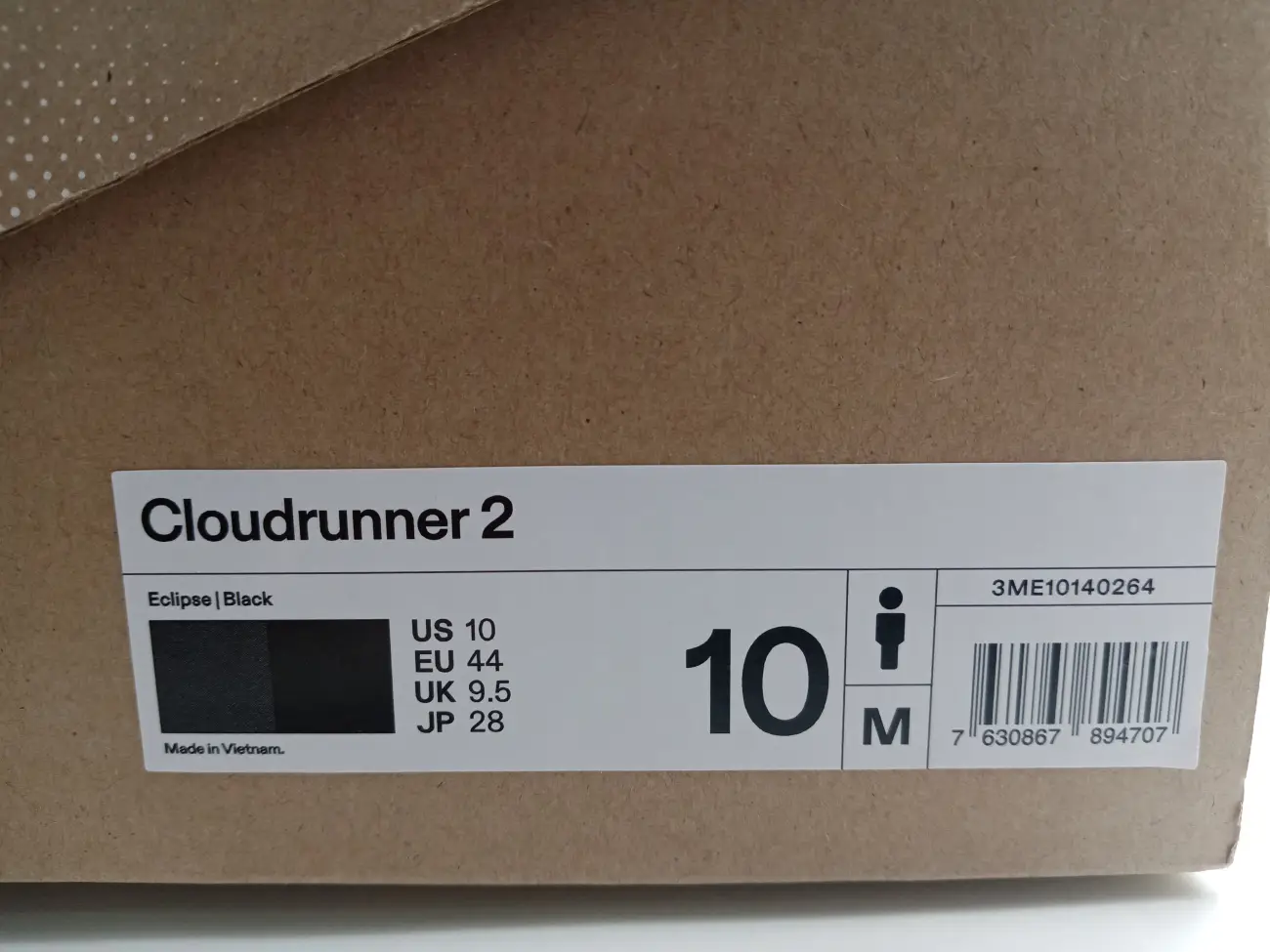 66337 - On Running Cloudrunner 2 Eclipse Black | Item Details - AfterMarket
