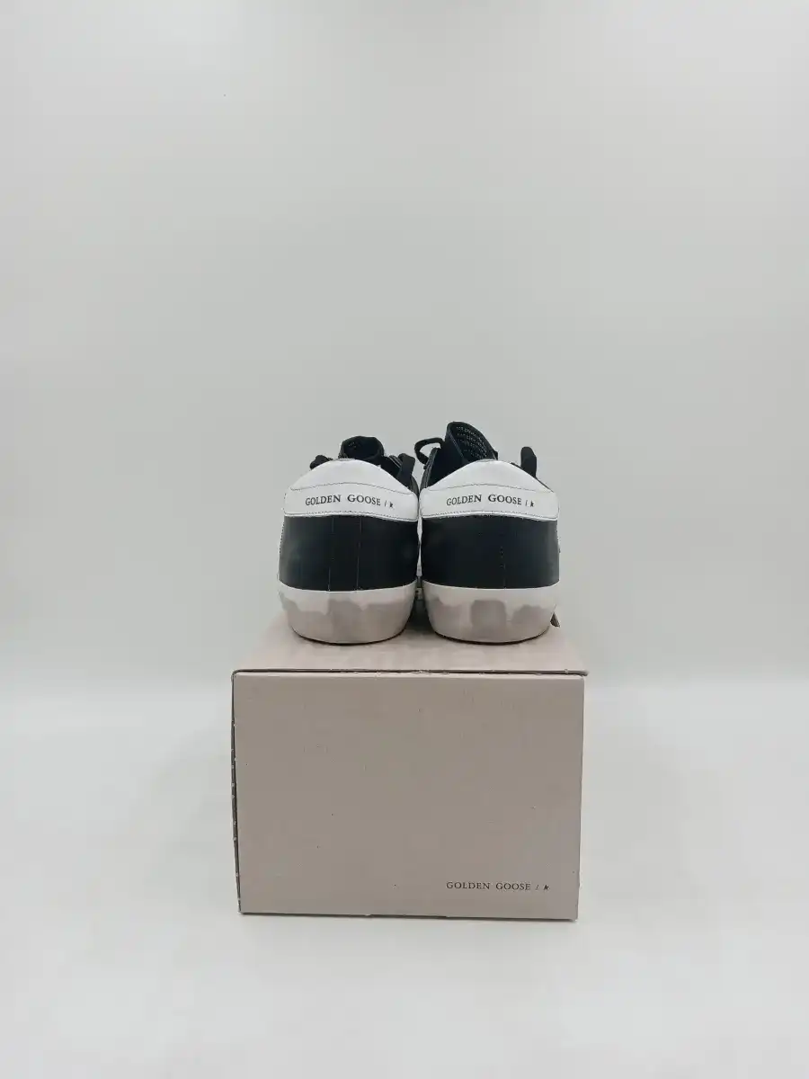 67888 - Golden Goose Super-Star Black White Leather | Item Details ...