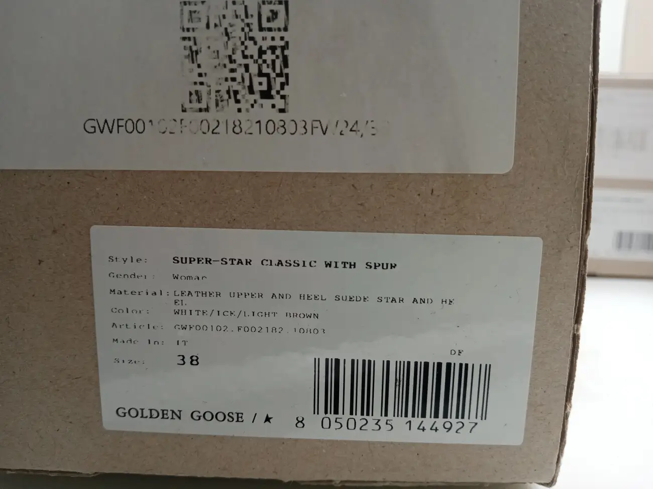 67899 - Golden Goose Super-Star White Tan (Womens) | Item Details ...