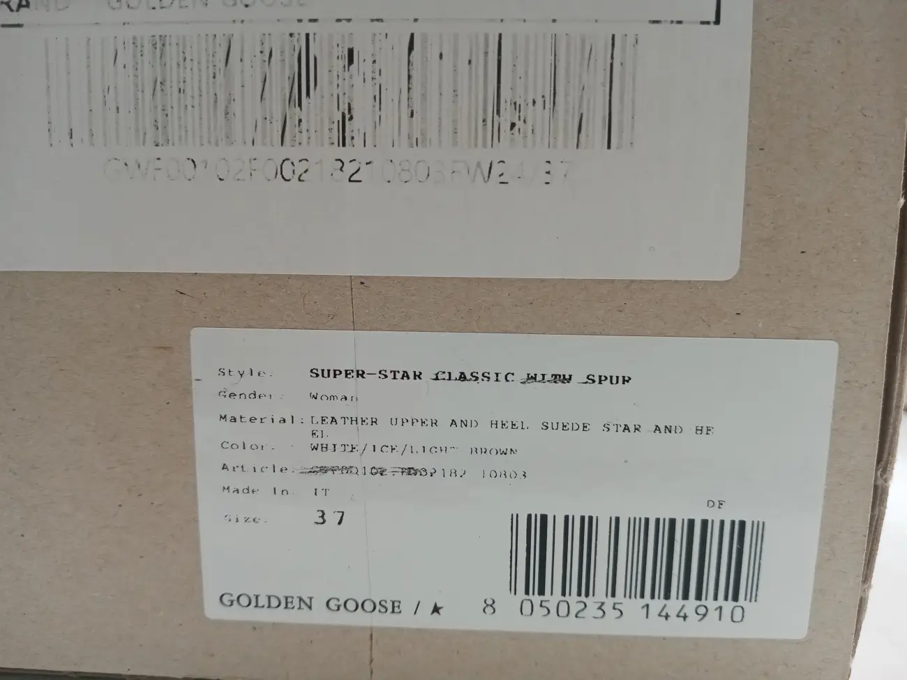 67900 - Golden Goose Super-Star White Tan (Womens) | Item Details ...