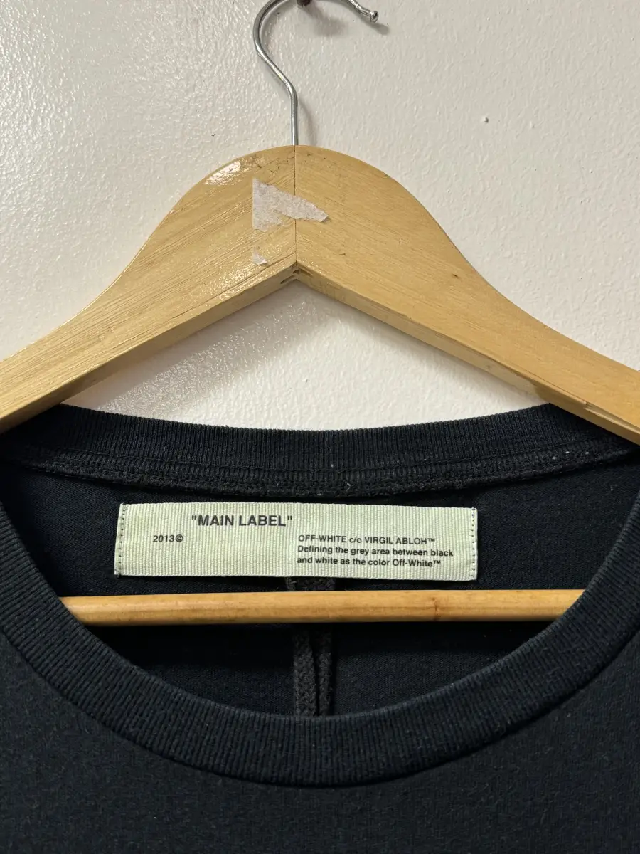 69076 - Off-White Oil Painting Black Tee | Item Details - AfterMarket