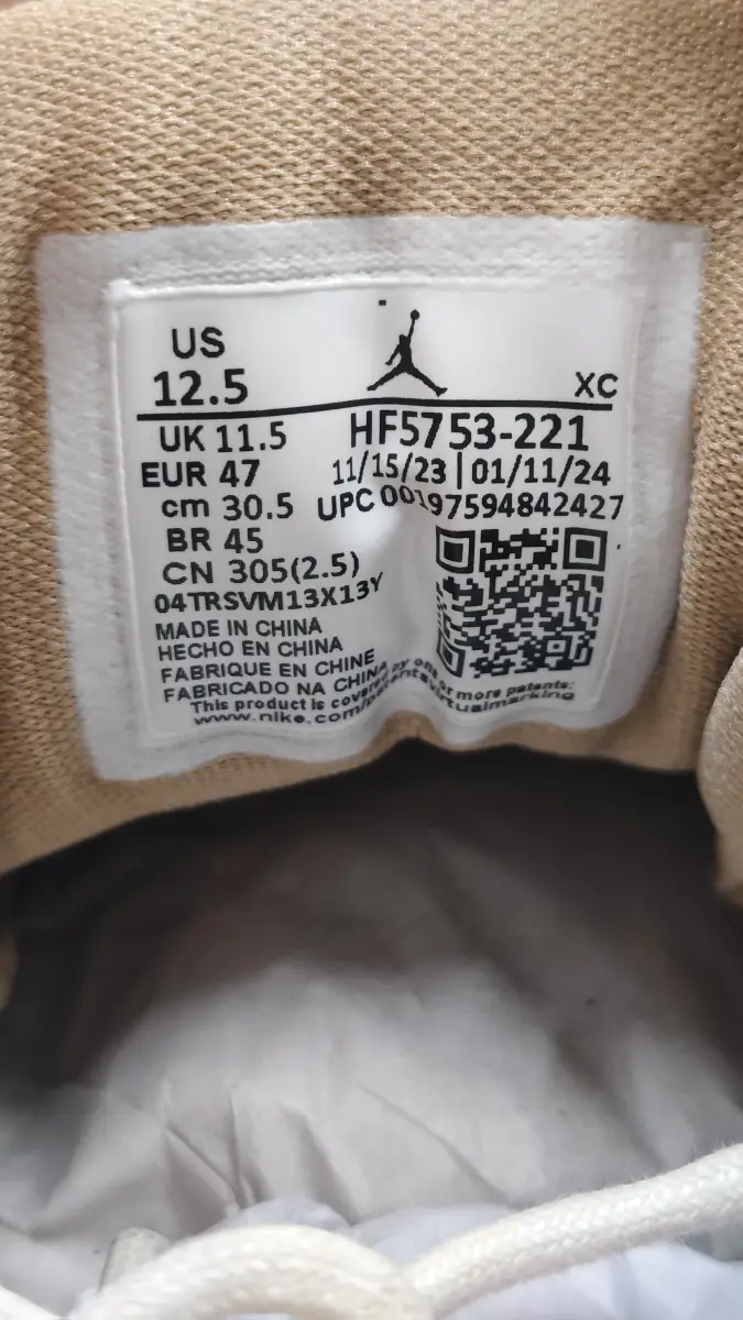 69448 - Jordan 1 Low SE Hemp Light British Tan | Item Details - AfterMarket