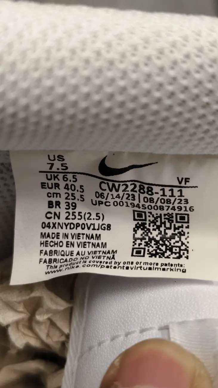 73120 - Nike Air Force 1 Low 07 Triple White | Item Details - AfterMarket