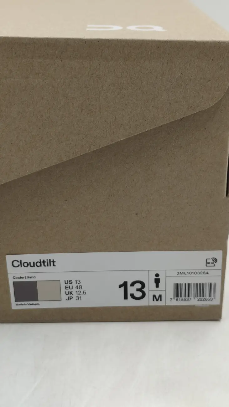 73989 - On Running Cloudtilt Cinder Sand | Item Details - AfterMarket