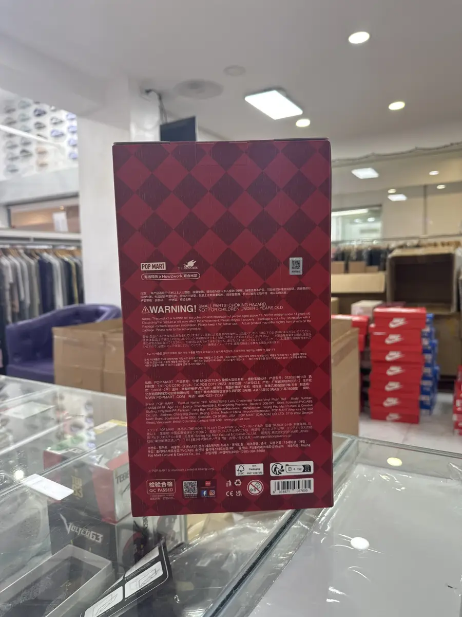 75273 - POP MART LABUBU THE MONSTERS Lets Checkmate Vinyl Plush Hanging Card | Item Details ...