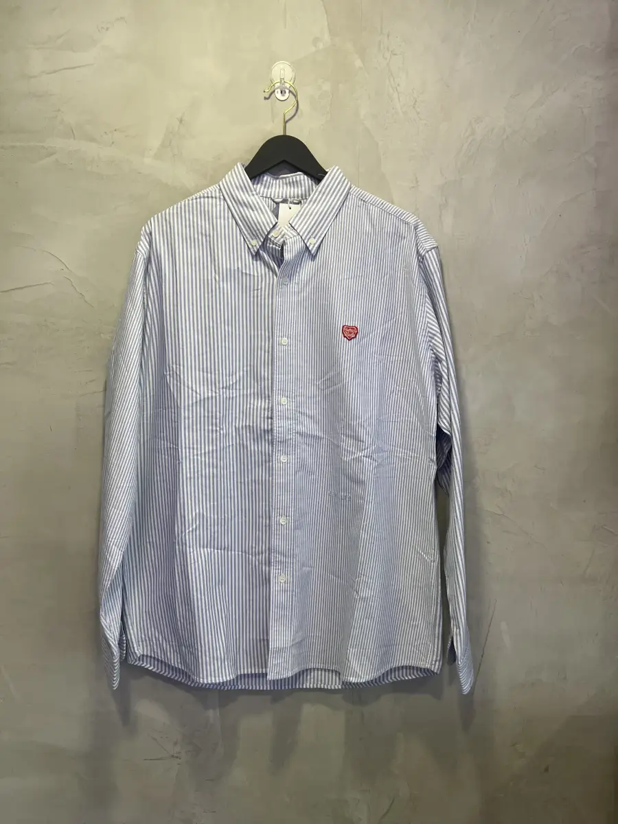 85136 - Human Made Stripes Heart Patch Long Sleeves | Item Details ...